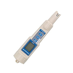 Water Quality Tester, Large Display Screen Precise Easy to Carry PH EC TDS Temp Meter Ergonomic 4 in 1 ABS Housing for Aquarium for Fish Hatchery