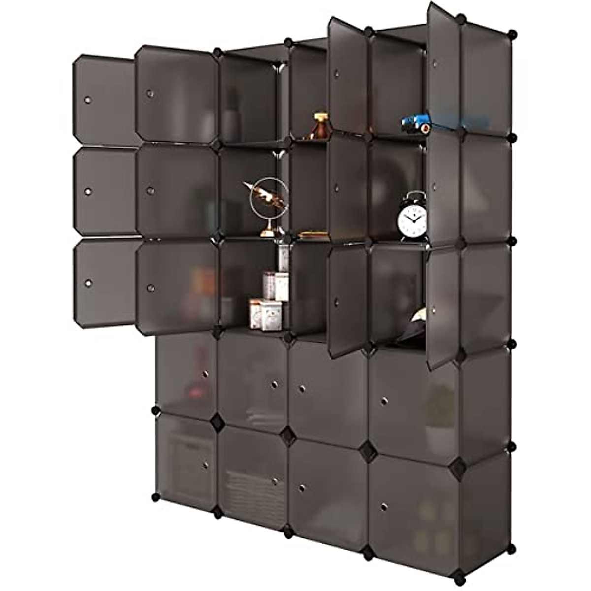 Premium 20-Cube Storage System Design Your Own Closet Space
