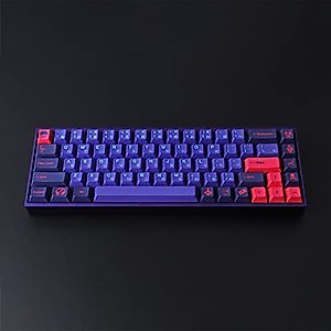 Wunzkii PBT Keycaps 158 Keys Laser Keycaps DYE-Sub Custom Keycaps Cherry Profile for Cherry Gateron MX Switches Mechanical Keyboard US and UK Layouts (6.25U 7U Spacebar)