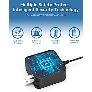 45W 33W AC Adapter Laptop Charger Compatible with ASUS AD883J20 X540S X540L Q504U Q302L X553M UX360C Q200E C300S C300M Q200E Q502LA Q302U X200MA X541NA ZenBook UX305 UX330 UX330U UX360