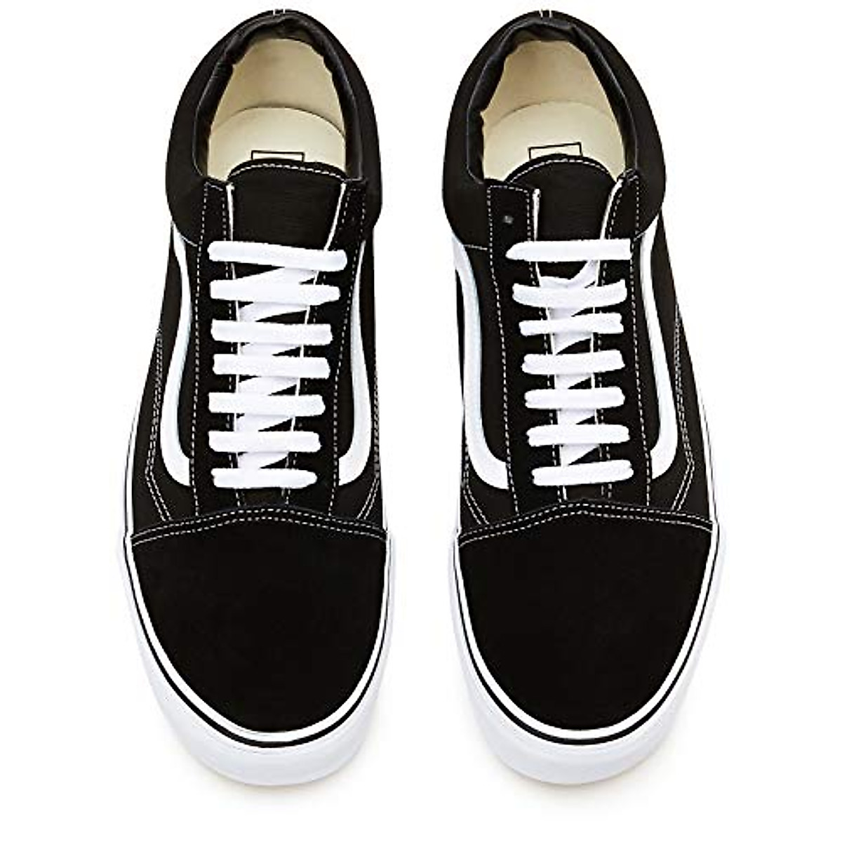 Vans Unisex Old Skool Black/White Skate Shoe 10 Men US / 11.5 Women US
