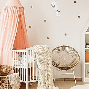 Adjustable Baby Monitor Wall Mount for Infant Optics DXR-8 and DXR-8 Pro Baby Monitor, Perfect View Angle and Easy Installation Without Drilling