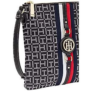 Tommy Hilfiger Jaden Plus Crossbody, Black/White