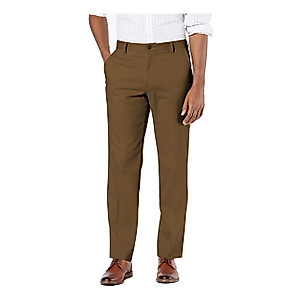 Dockers Men's Classic Fit Easy Khaki Pants (Standard and Big & Tall), Tobacco, 38W x 30L