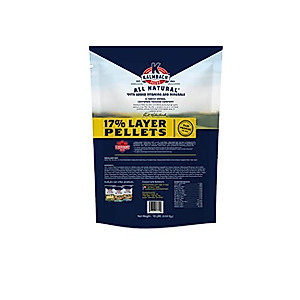 Kalmbach Feeds 17% All Natural Layer Pellet for Egg Laying Chickens, 10 lb Bag