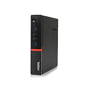 Lenovo ThinkCentre M700 Tiny Desktop, Intel Core i5-6400T Quad Core, 8GB RAM, 256GB SSD, Windows 10 Pro 64-Bit - 080101288828 (Renewed)