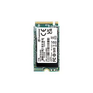 Transcend TS1TMTE400S 1TB M.2 PCIe Gen3x4 2242 Internal Solid State Drive with Speeds up to 2,000MB/s
