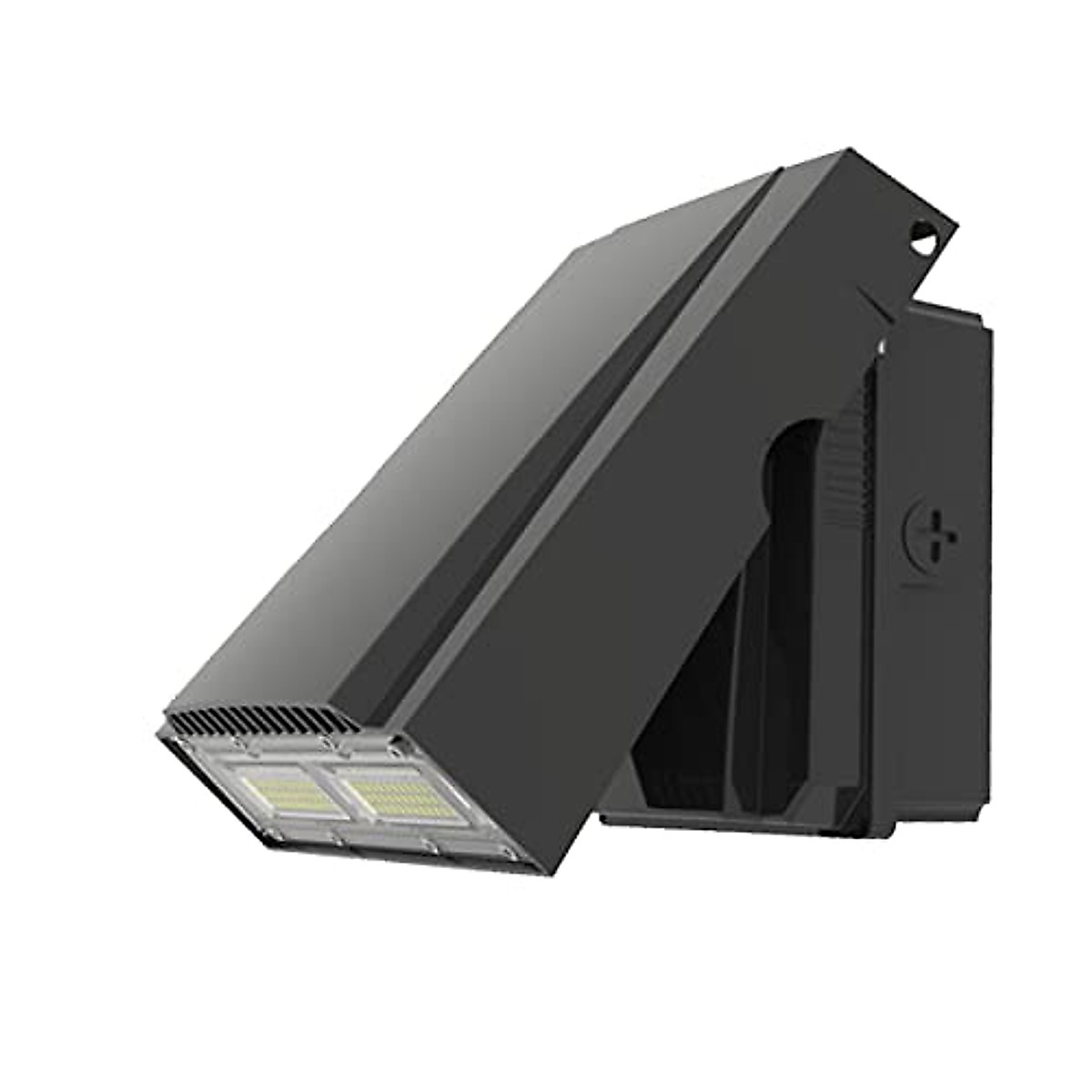 ELECALL LED Wall Pack Light 6600LM 50W 5000K Full Cut Off LED Security Outdoor Light Fixture,45°Adjustable,IP65 Waterproof,Led Wall Light for Garden House Driveway Patio Yard,150W HID Replacement,ETL