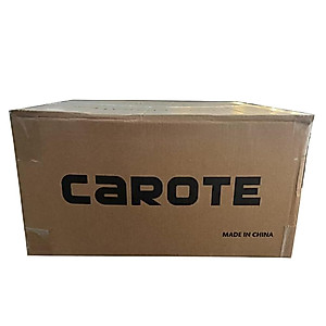 Carote Granite Nonstick Cookware Sets, 10 Pcs Pots and Pans Set Nonstick, Healthy Non Stick Induction Stone Cookware Kitchen Cooking Set w/Frying Pans & Saucepan, PFOS, PFOA Free (Brown Granite)