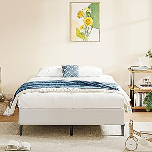 EZBeds California King Box Spring, 7 inch Metal California King Box Spring Only, Mattress Foundation Cali-King Box Spring with Fabric Cover, Easy Assembly, Noise Free, Non Slip