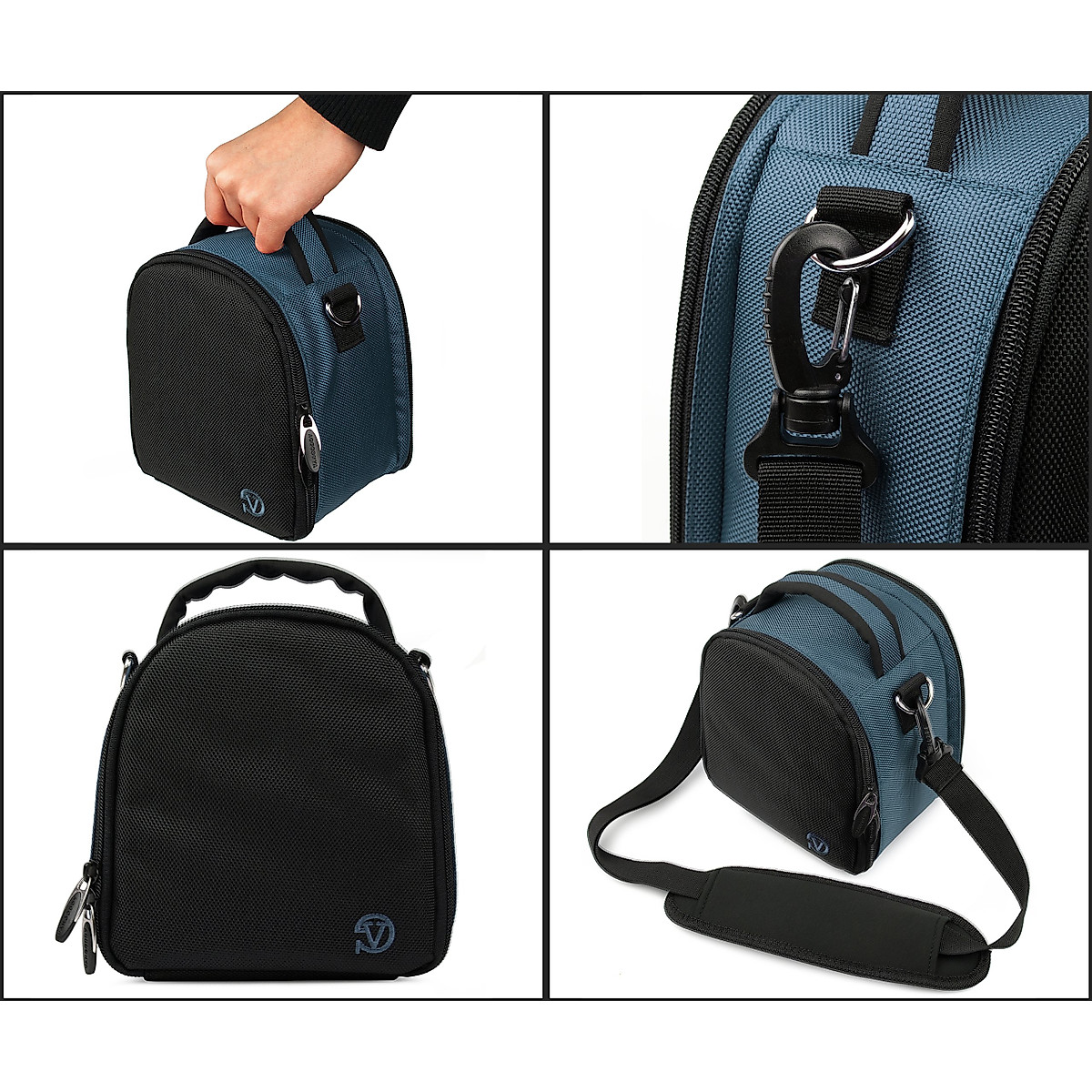 Laurel Travel Camera Bag Case For Canon EOS, 5Ds, 5Ds R, 7D Mark II, Mark 3 EF DSLR Camera