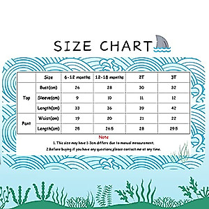MOMMY'S NEW MAN Infant Toddler Baby boy Summer Clothes Waves Shades and Babes Print Blue Short Sleeve Tops and Shark Short Pants Outfits (Blue Shark, 3T)