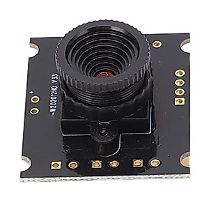 USB2.0 Webcam Module, MJPEG Format Multifunctional 1MP 3.0mm Camera Module QR Code Scanning Photosensitive Chip Manual Focusing with USB Cable for Computer