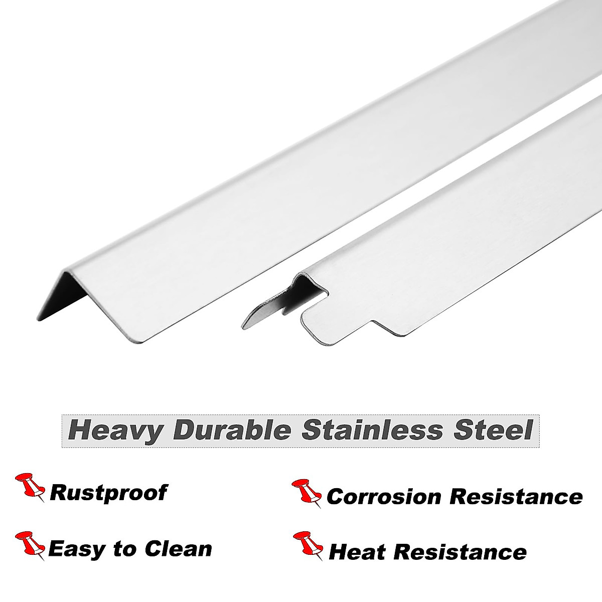 G325-0002-W1 Heat Tent Replacement Parts for Charbroil Grill 463630021 463660021 463660421 Heat Tents Char-Broil Performance 2 Burner Grill Parts Stainless Steel Heat Plate Shield Burner Covers