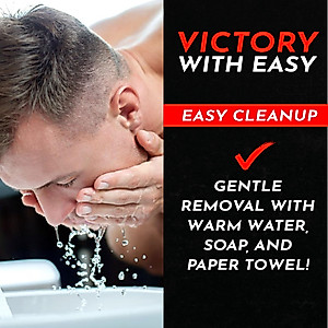 All-Out War Eye Black Stick, Non-Toxic, Dark Black Sports Drip, Anti-Glare, Stays On All Game, Baseball, Football, Lacrosse, Softball, Eye Black Baseball Accessories, Eyeblack Baseball Drip, 3 Pack