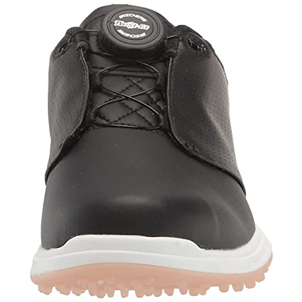 Skechers Women's Go Elite 3 Twist Golf Shoe, Black, 9