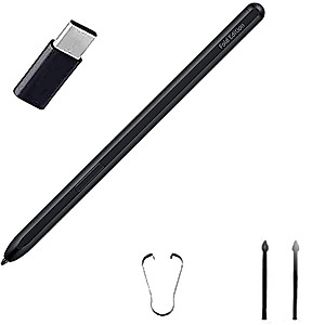 Fold Edition Galaxy Z Fold 3 Pen Z Fold 4 S Pen Replacement + 2 Pen Tips for Samsung Galaxy Z fold 3 S Pen Z Fold 4 Pen Touch Stylus S Pen +Replacement Tips/Nibs + Type-C Convertor