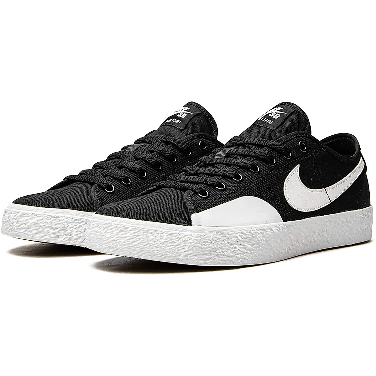 Nike mens SB BLZR Court CV1658 Shoes, Black/White/Gum-brown, 10
