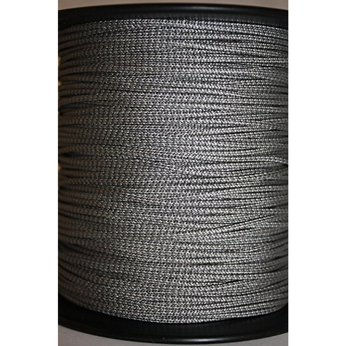 Silver & Black Speckled BCY #24 D Loop Rope Release Material 10'