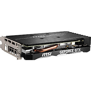 MSI Gaming GeForce GTX 1660 Super 192-bit HDMI/DP 6GB GDRR6 HDCP Support DirectX 12 Dual Fan VR Ready OC Graphics Card (GTX 1660 Super VENTUS XS OC)