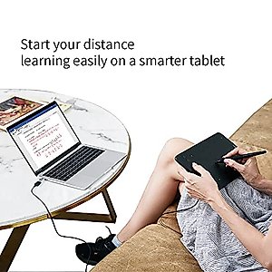 Wireless Drawing Tablet XPPen Deco mini7W Graphic Tablet Pen Tablet with 8192 Levels Pressure, 7 x 4 inch Artist Tablet for Online Teaching/E-Learning Compatible with Window/Mac/Android/Chrome/Linux