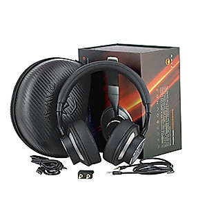 PAWW PW-2016WS03-1 WaveSound 3 Bluetooth Over-Ear Headphones with Microphone (Black)