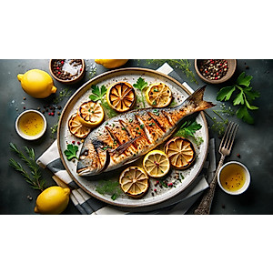 Badia Citrus Pepper Bundle - Lemon Pepper 6.5 Oz, Orange Pepper 6.5 Oz, Lime Pepper 6.5 Oz - Qbin Recipe Card - Variety Pack of 3