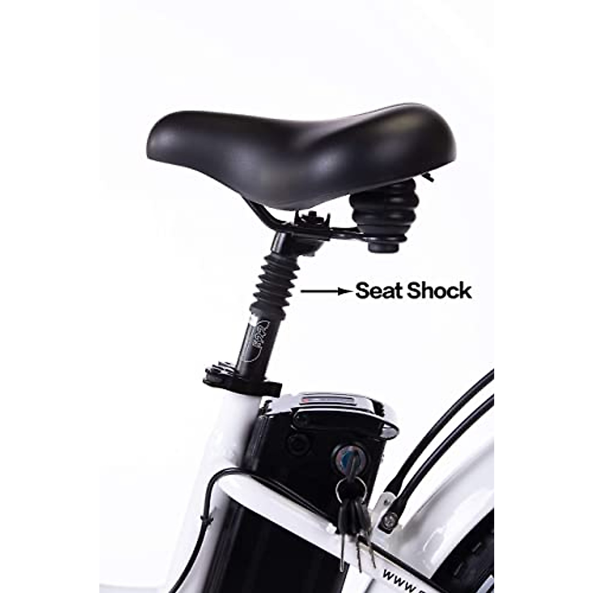 Soumye Beach Cruiser E-Bike 1050W Pack Watts Motor 48V/768WH Lithium Battery 26”x4.0 Fat Tire Max Speed 28m/h Step-Thru M5 Larger Size Display, 7 Gears for Adults (S132-Black)