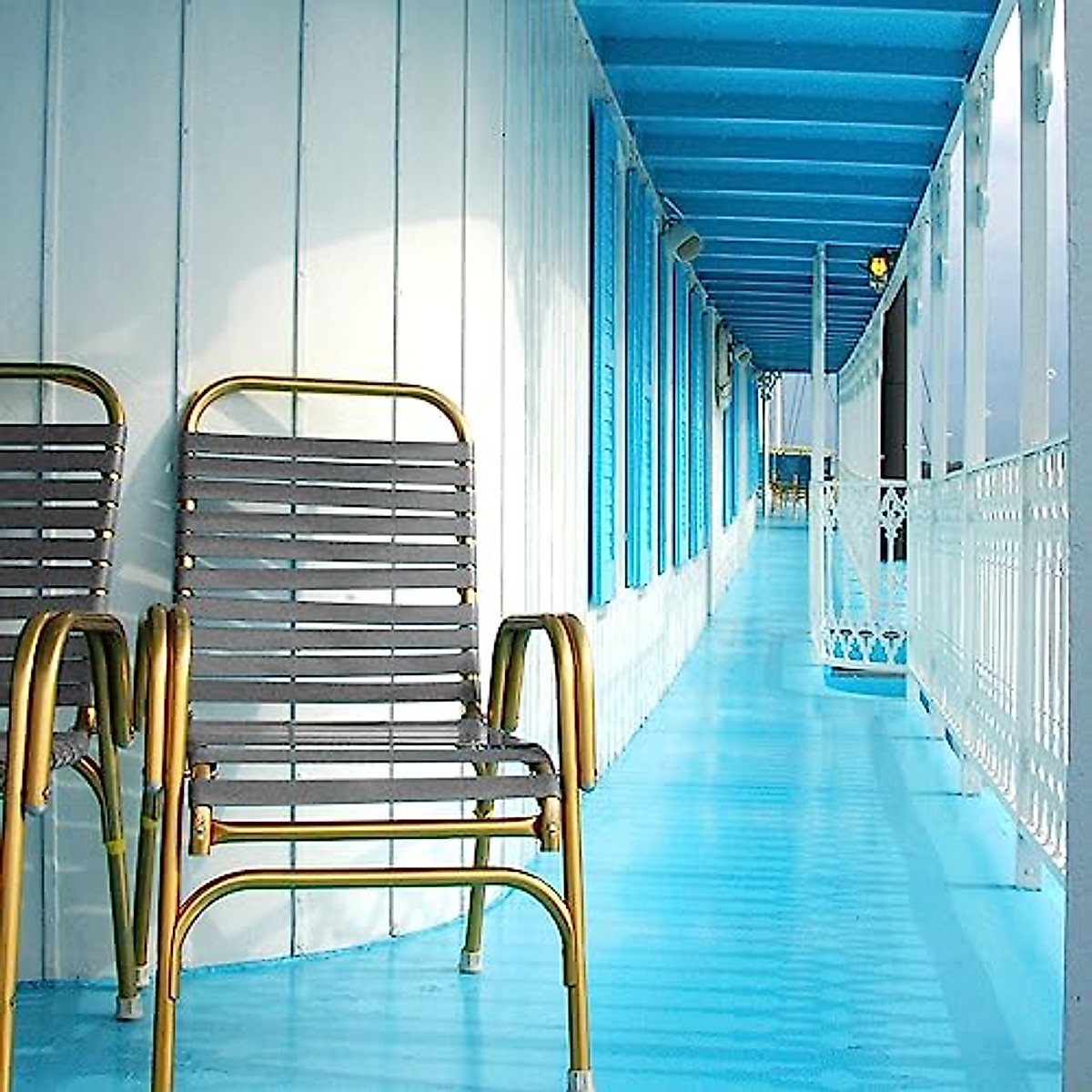 LukLoy 50ft Long Vinyl Straps for Patio Chairs Repair 2" Wide Patio Furniture Replacement Straps, Grey