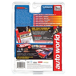 Auto World Thunderjet OK Used Cars 1970 Plymouth Barracuda Gran Coupe (Green) HO Scale Slot Car