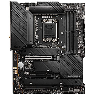 MSI MAG Z690 Tomahawk WiFi Gaming Motherboard (ATX, 12th Gen Intel Core, LGA 1700 Socket, DDR5, PCIe 5, 2.5G LAN, M.2 Slots, Wi-Fi 6E)