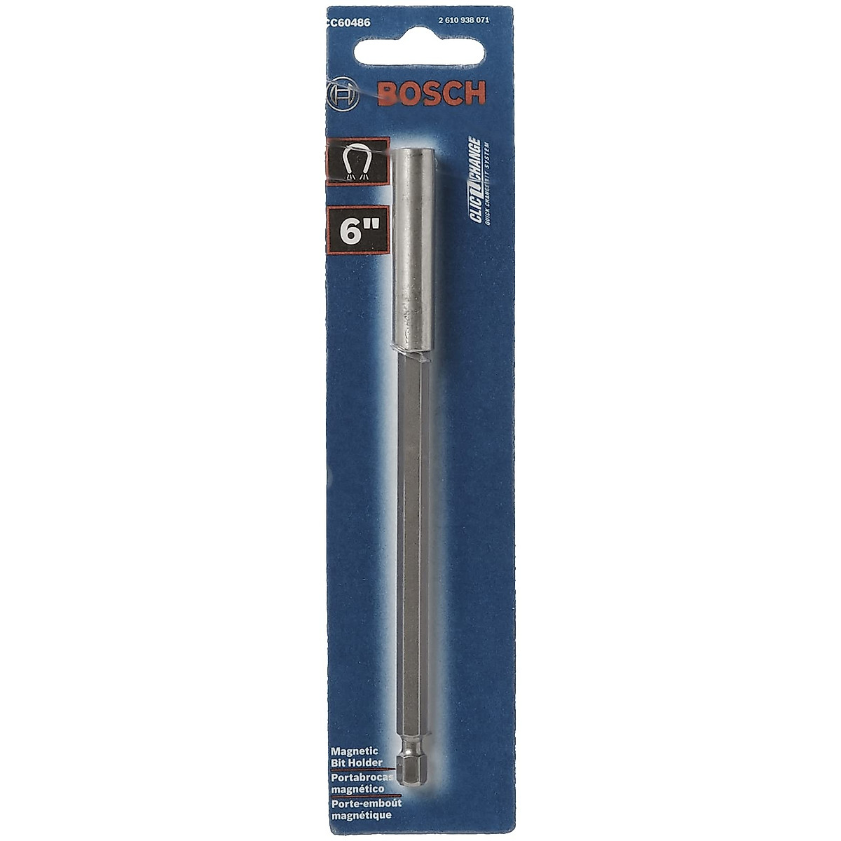 BOSCH CC60486 6 In. Magnetic Bit Tip Holder