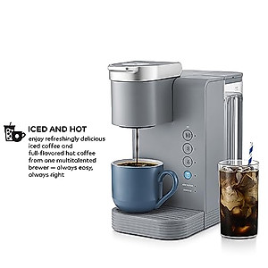 Single Cup Coffee Maker For Hot And Iced Coffee Coffee Machines Expreso Machine Coffee Coffee Maker Home Appliances Kitchen Appliances