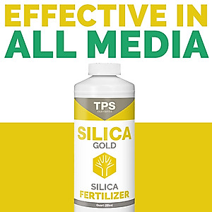 Silica Gold Plant Strength Nutrient and Supplement with Bioavailable Silicon by TPS Nutrients, 1 Quart (32 oz)
