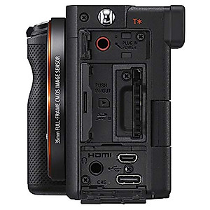 Cardinal Camera-Sony Sony Alpha a7C Mirrorless Digital Camera with 28-60mm Lens (Black) Video Bundle + LED Video Light + Microphone + Extreme Speed 64GB Memory(20pc Bundle) ILCE7CL/B full-size