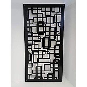 Abstract2US - Privacy Screen Metal Garden Fence Decor Art