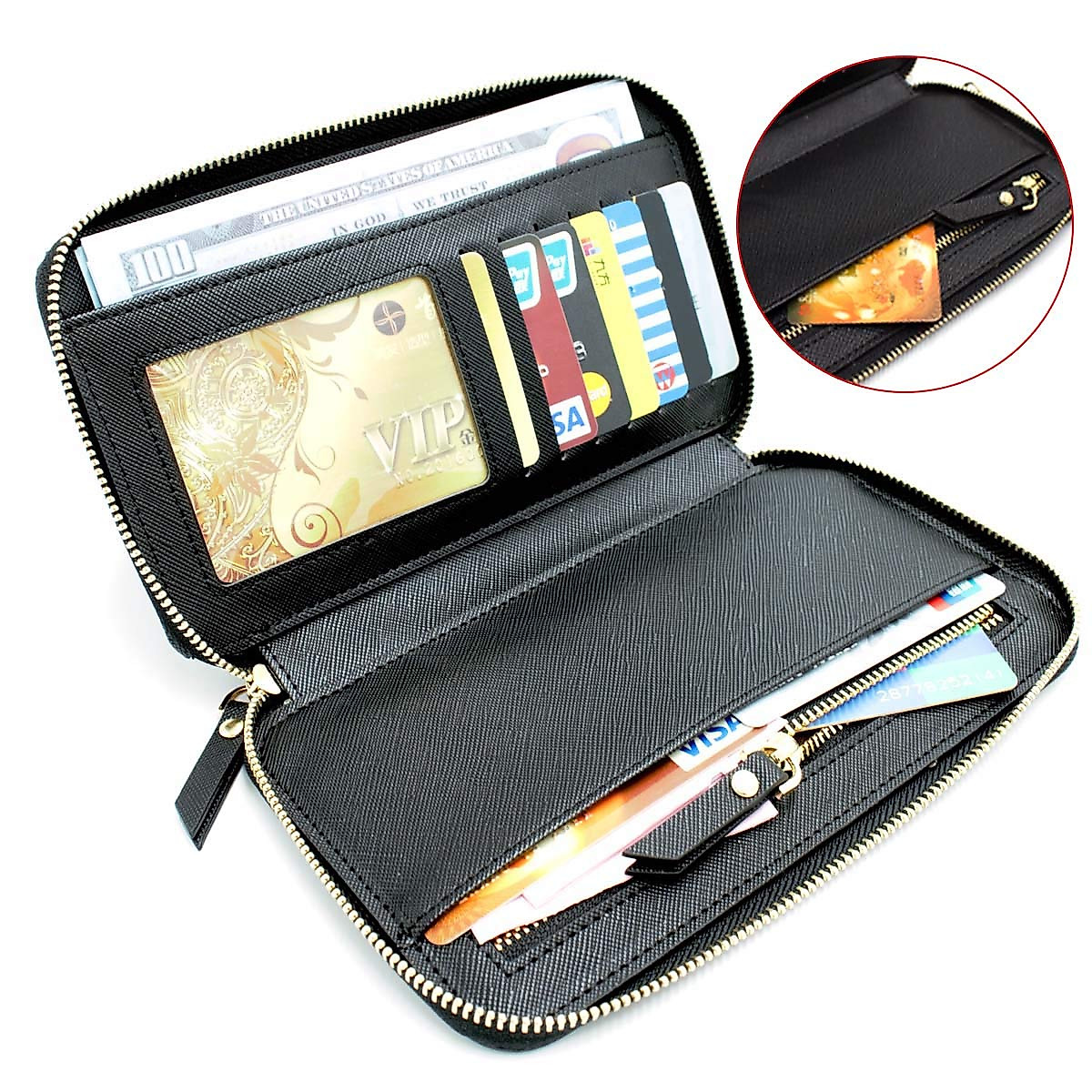 Womens Crossbody Bag Touch Screen Lightweight Small Cellphone Shoulder Purse Card Wallet Handbag