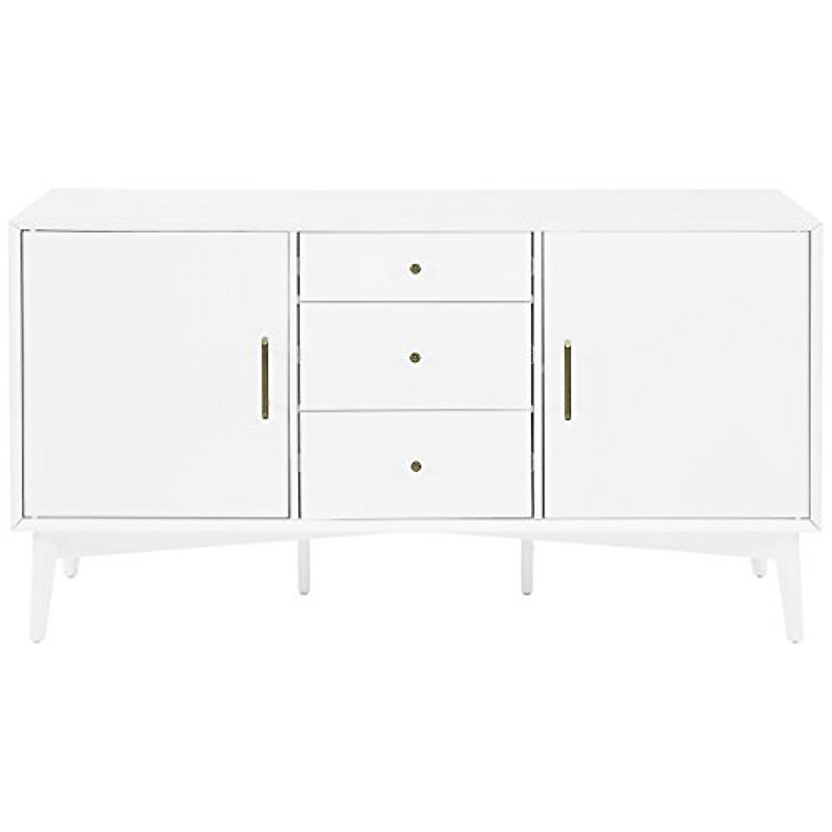 Crosley Furniture Landon Buffet and Large Console, White