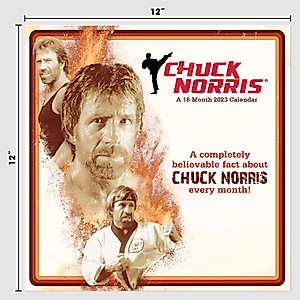 2023 Chuck Norris Wall Calendar