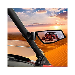 A & UTV PRO Side View Mirrors for 2020-2024 Polaris RZR Pro XP 4, RZR Pro R, RZR Turbo R, Adjustable Break Away Folding Side by Side Rear View Mirror Accessories, Replace OEM # 2883762, 2PCS