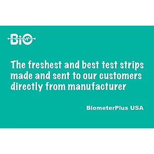 BiO Q.Check LPTs Triglyceride Test Strips, 5 Counts, Used with Q.Check LPTs Meter ONLY (Sold Separately)