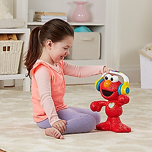 Sesame Street Let's Dance Elmo: 12-inch Elmo Toy that Sings and Dances, With 3 Musical Modes, Sesame Street Toy for Kids Ages 18 Months and Up