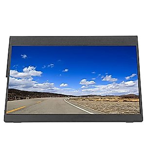 TypeC Portable Monitor LCD Panel Full HD 1080P PM 1731M 17.3 Inch Portable Computer Monitor (US Plug)