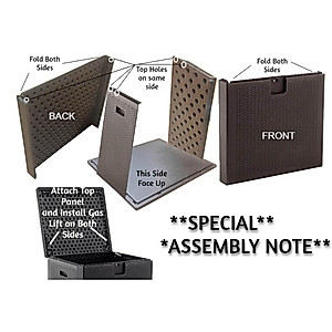 BTEXPERT 150 Gallon Large Resin Deck Box, Outdoor Storage Container for Patio Furniture Cushions Garden Tools Pool Toys Sports Equipment Waterproof Lockable Stainless Steel Metal insert rod