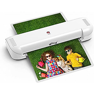 Thermal Laminator,Quick Warm-Up System for a Professional Finish,9 Inches Max Width,overheating Protection,Use for Home, Office or School, Suitable for use with Photos