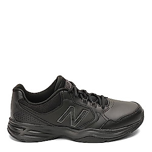 New Balance Men's 411 V1 Training Shoe, Black/Black, 12