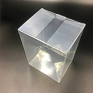 PUDXLRE VERSAINSECT oose Clear Plastic Strong Pop Protectors Compatible with 4-inch Funko Pop Figures, Crystal Clear, Auto-Locking Tab and Heavy Duty Acid Free w/Protective Film (20 Pack)