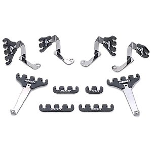 Moroso 72133 Wire Loom Kit, Small Block Ford, Black