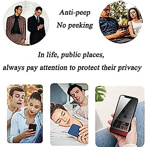 Cyxunand For Samsung Galaxy Z Fold 5 Privacy Screen Protector Anti-Peeping Nano Soft Film Outer Screen+Inner Screen Anti-Peeping Soft film Anti-Spy Protective Film