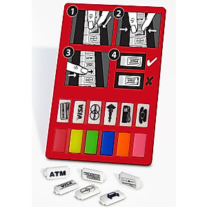 ACM Wallet Button Icon Replacement Kit For 1.0 Six Card Case